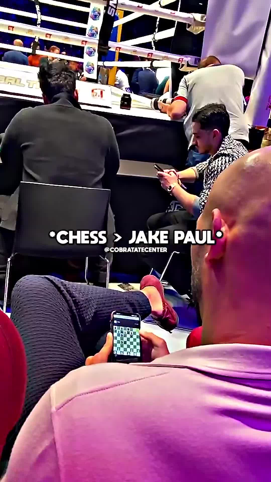 Tate confronts Jake Paul in public!!