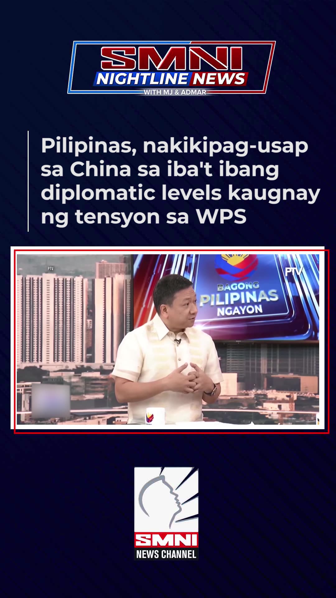 Pilipinas, nakikipag-usap sa China sa iba't ibang diplomatic levels ... Pilipinas, nakikipag-usap sa China sa iba't ibang diplomatic levels ...
