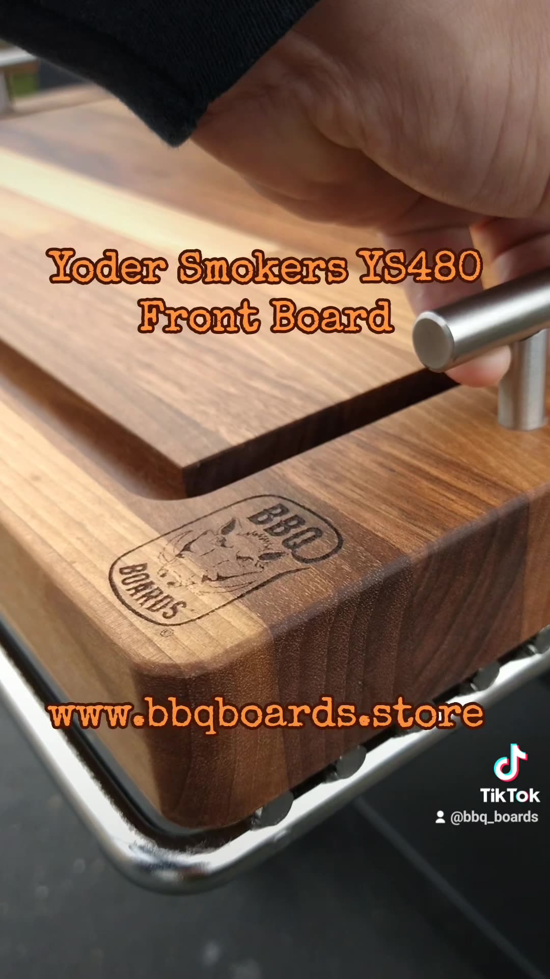 Yoder Smokers YS480 Front BBQ Board! #bbq #yodersmokers