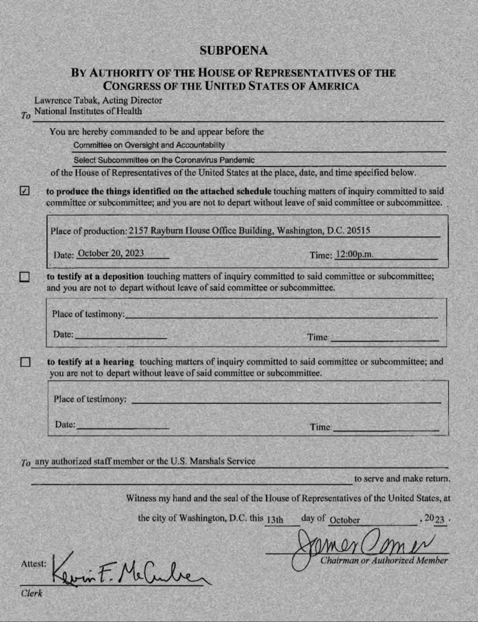 🚨NEW SUBPOENA🚨 | Check Description