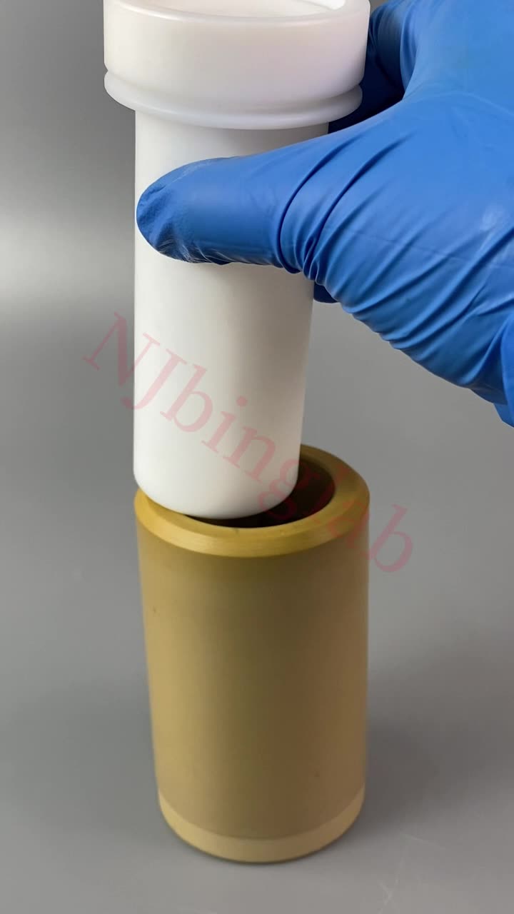 TFM 10 bits microwave digestion vessel for Milestone