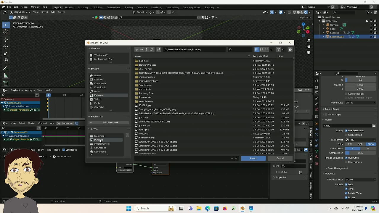 Make pixel art in Blender.