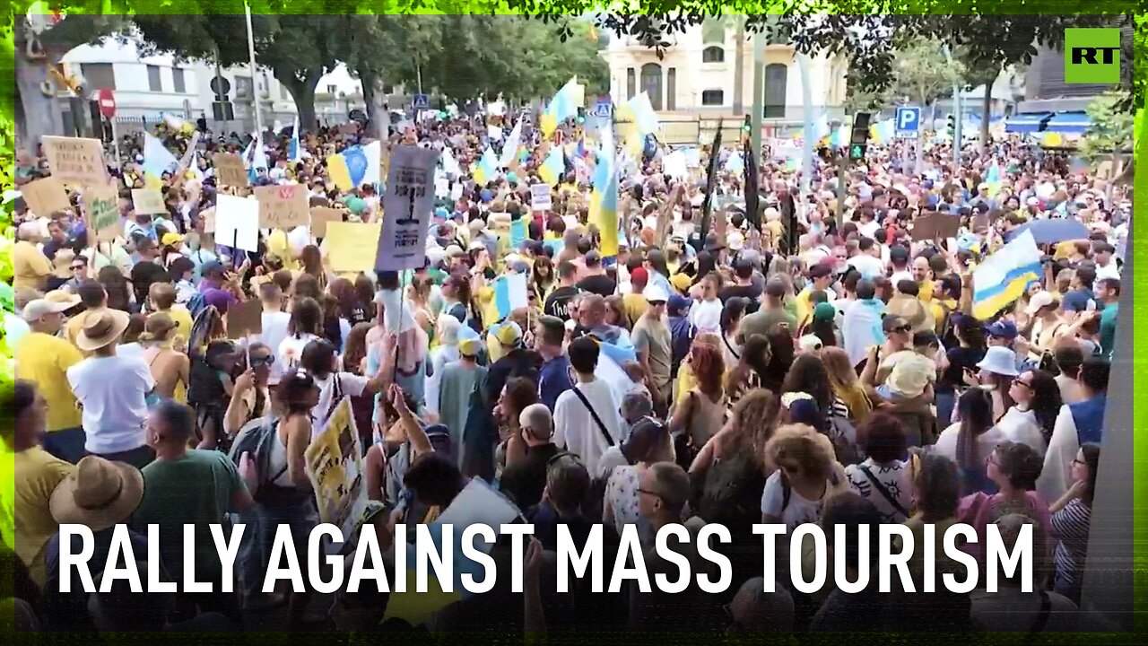 Locals protest against mass tourism in Canary Islands due to harm to ...